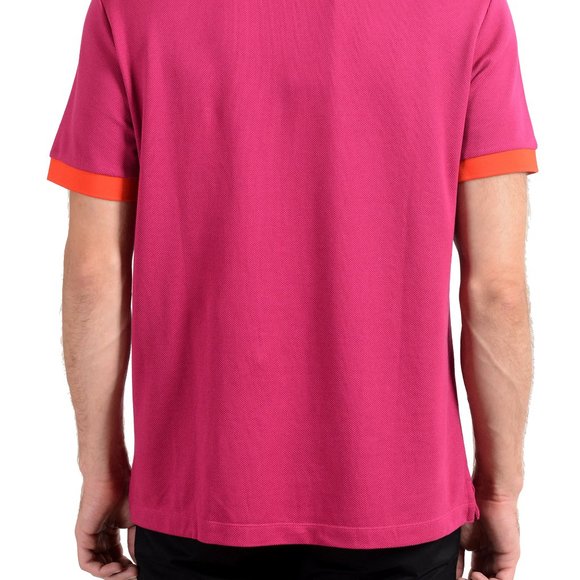 Burberry | Shirts | Burberry Raspberry Pink Short Sleeve Polo Shirt ...
